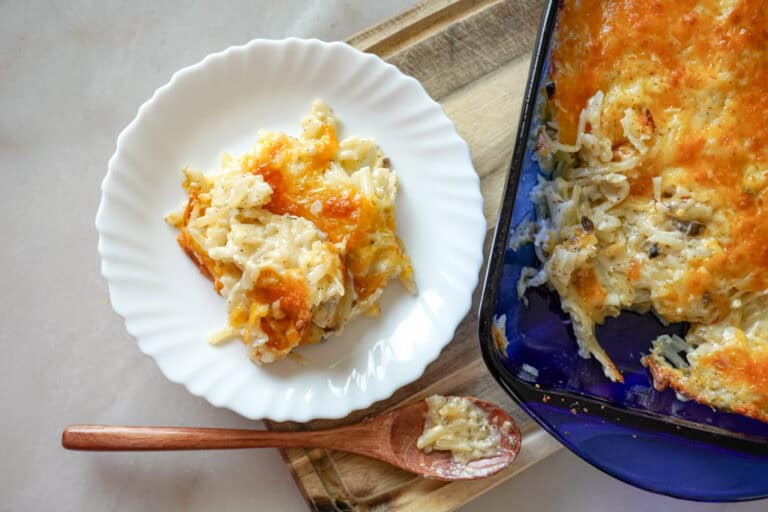 Deluxe Cheesy Hash Browns - Delicious Side Dishes