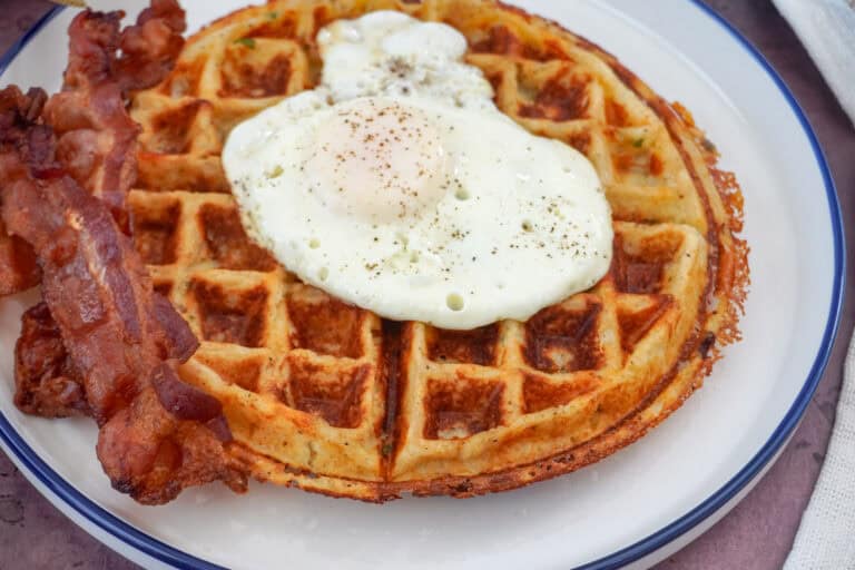 Cheesy Potato Waffles - Delicious Side Dishes